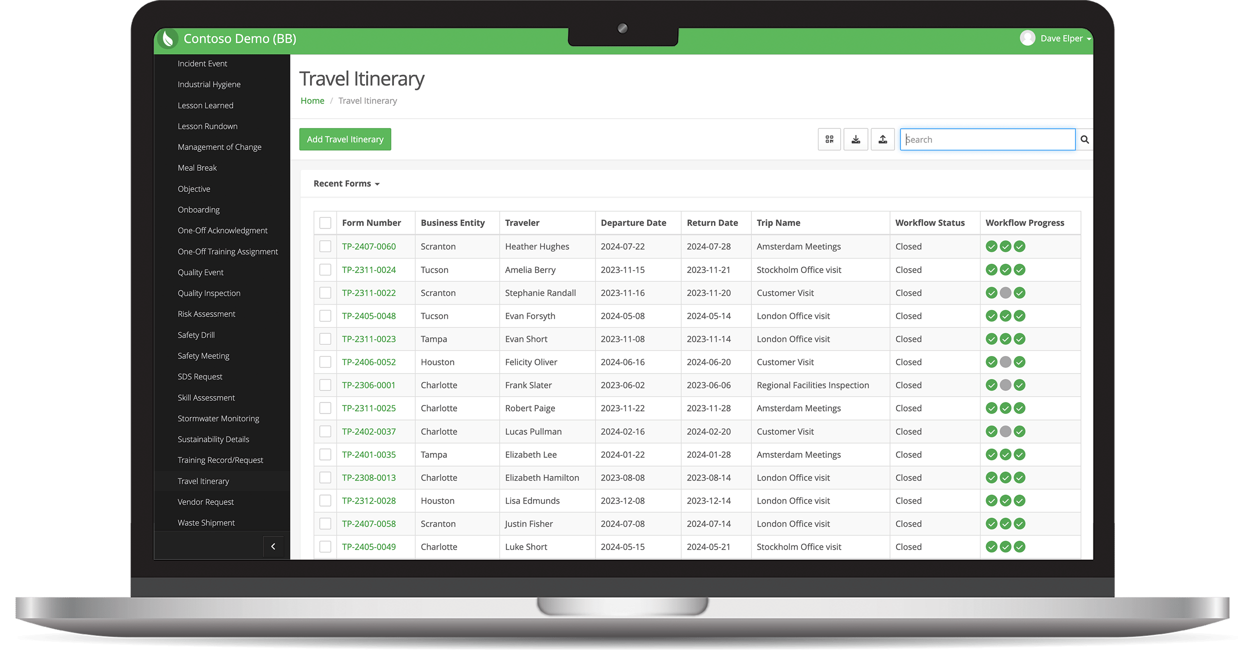 Journey Management Software | EHS Insight