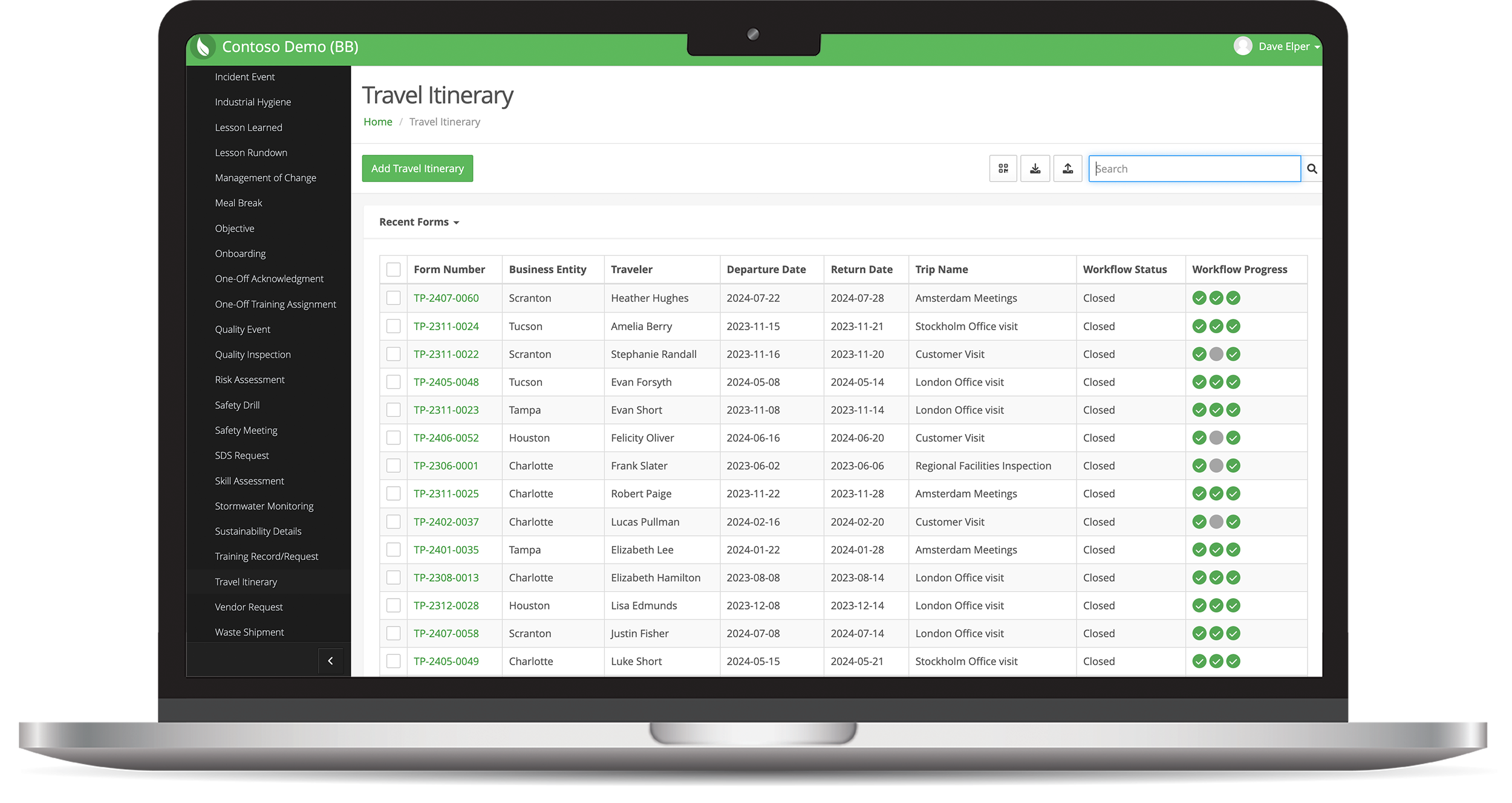 Journey Management Software | EHS Insight