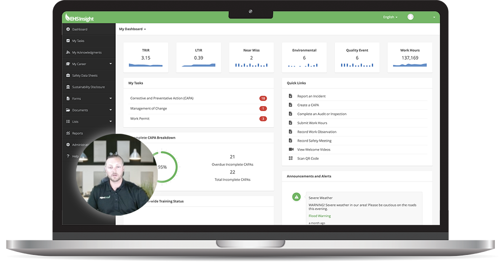 View Instant Demo | EHS Insight